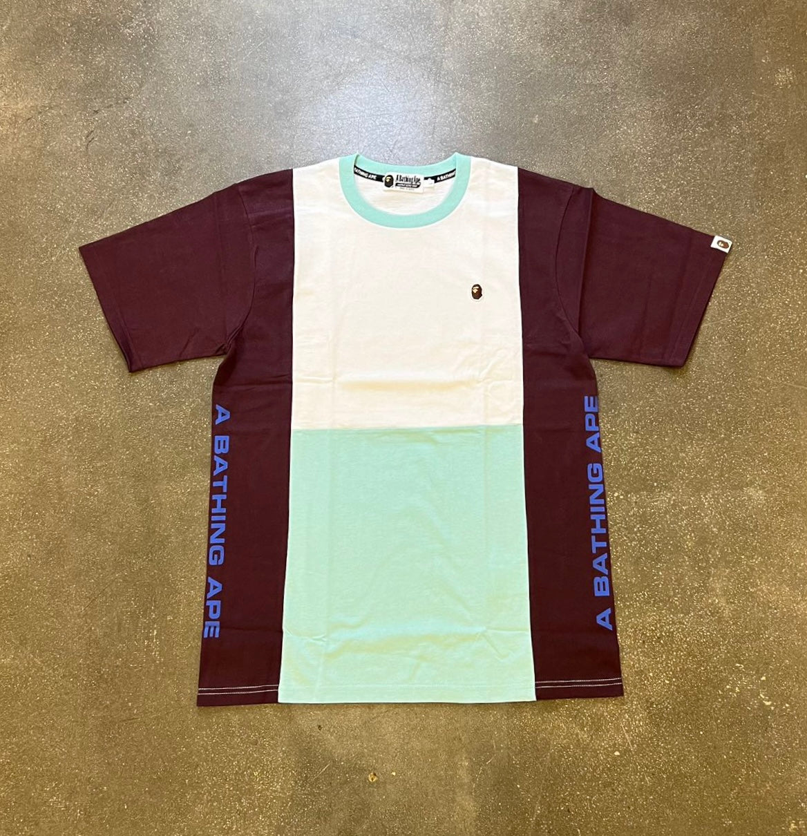 Bape Small Logo Patch White Tee – FABULOUS CONSIGNMENT STORE