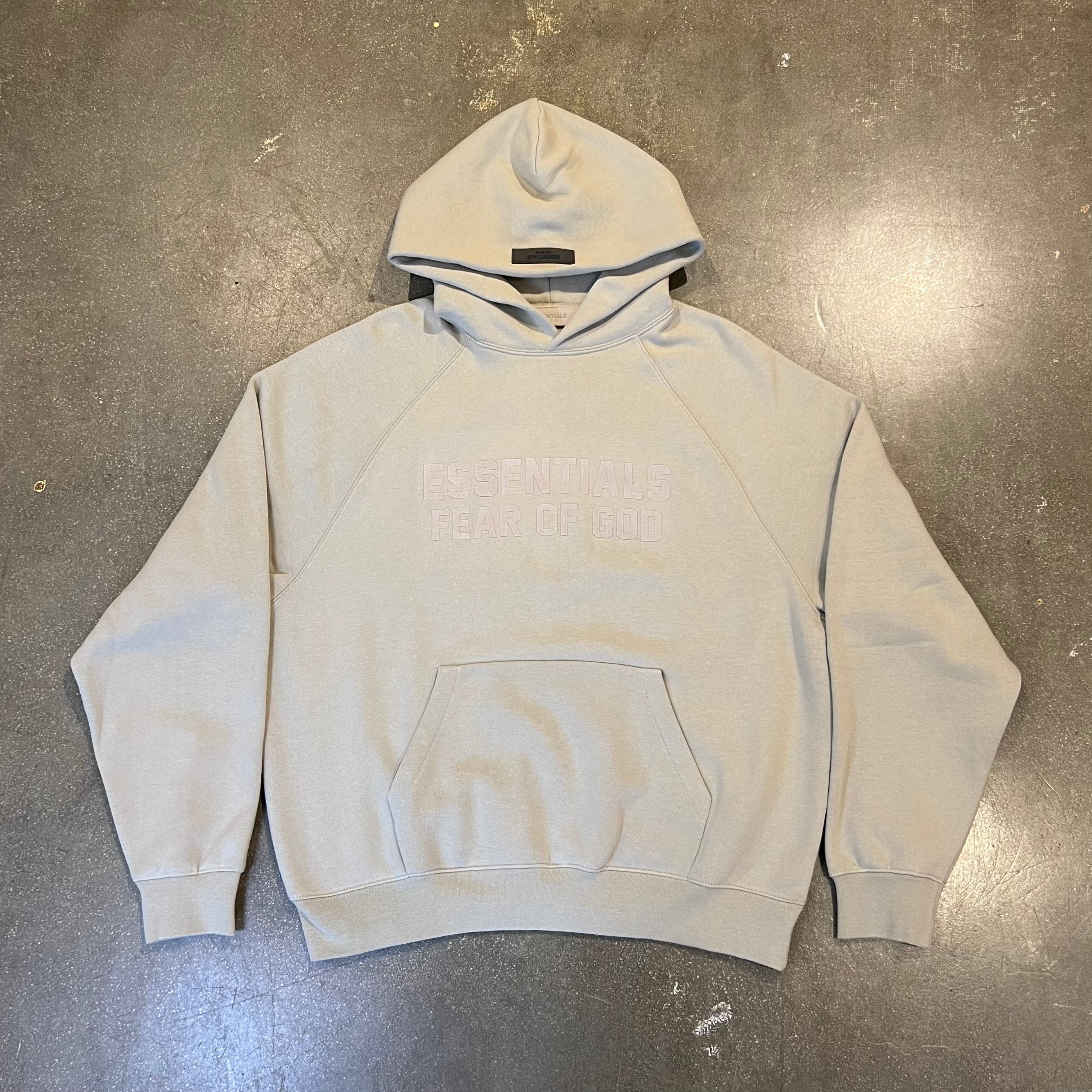 Fear of God Essentials Hoodie Smoke – FABULOUS CONSIGNMENT STORE