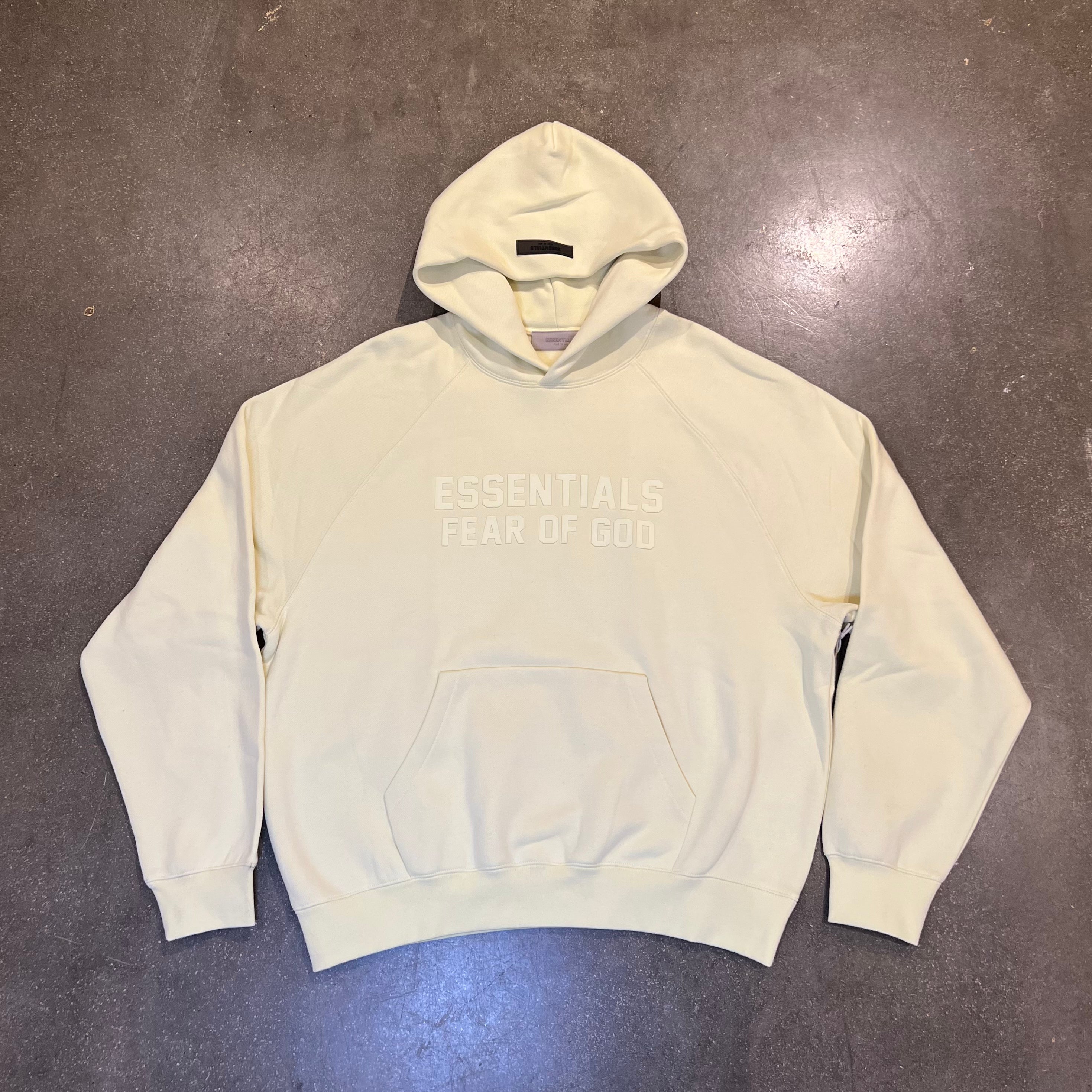 Fear of God Essentials Hoodie Egg Shell – FABULOUS CONSIGNMENT STORE