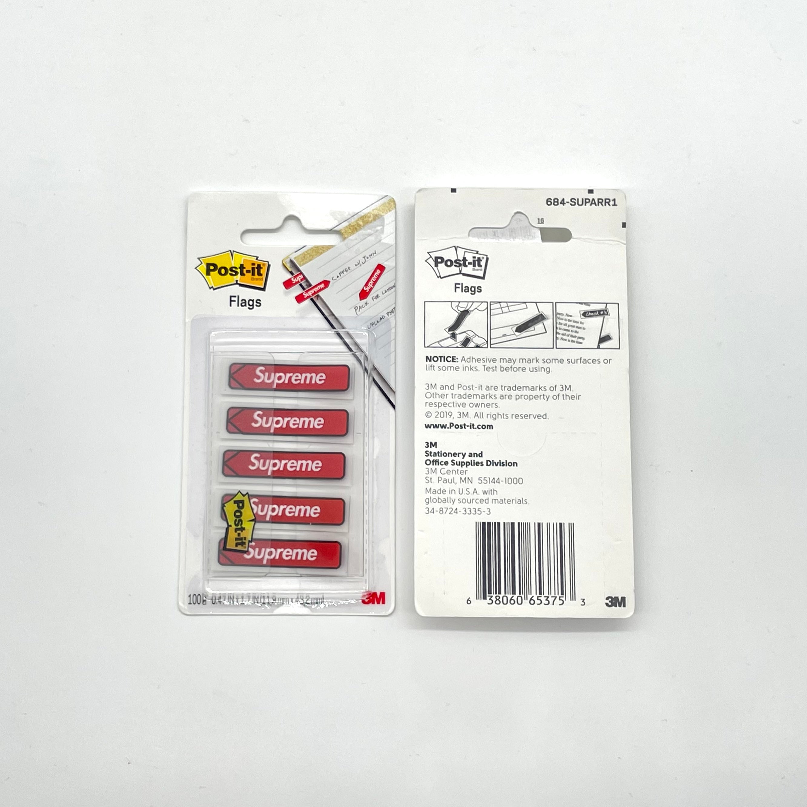 Supreme Post-it Flags Red – FABULOUS CONSIGNMENT STORE