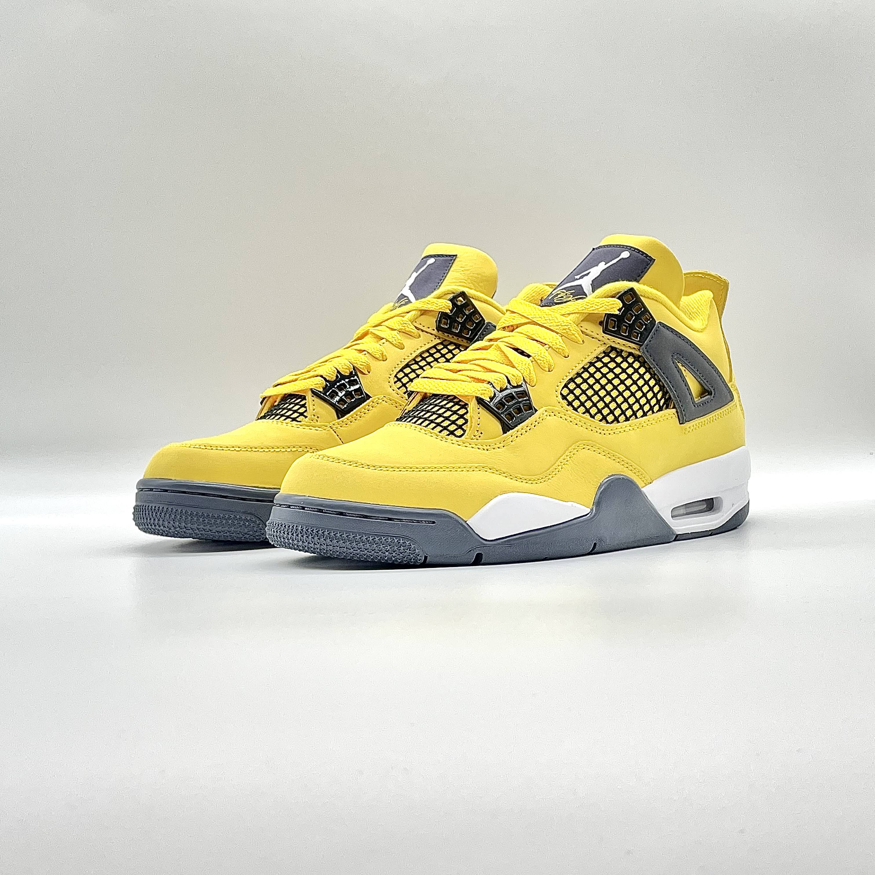 Jordan 4 Retro Lightning (2021) – FABULOUS CONSIGNMENT STORE
