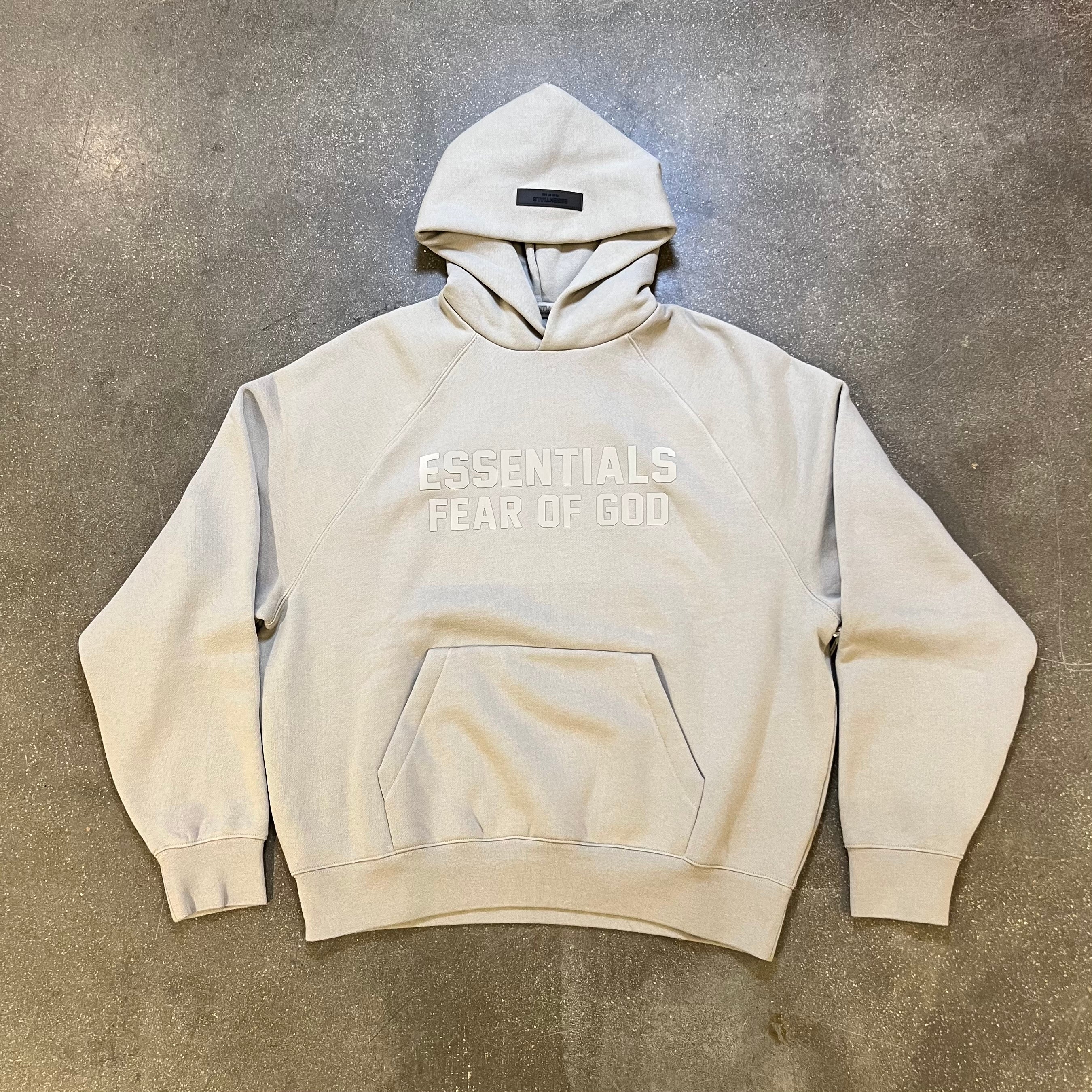Fear of God Essentials Pullover Hoodie Seal – FABULOUS CONSIGNMENT STORE