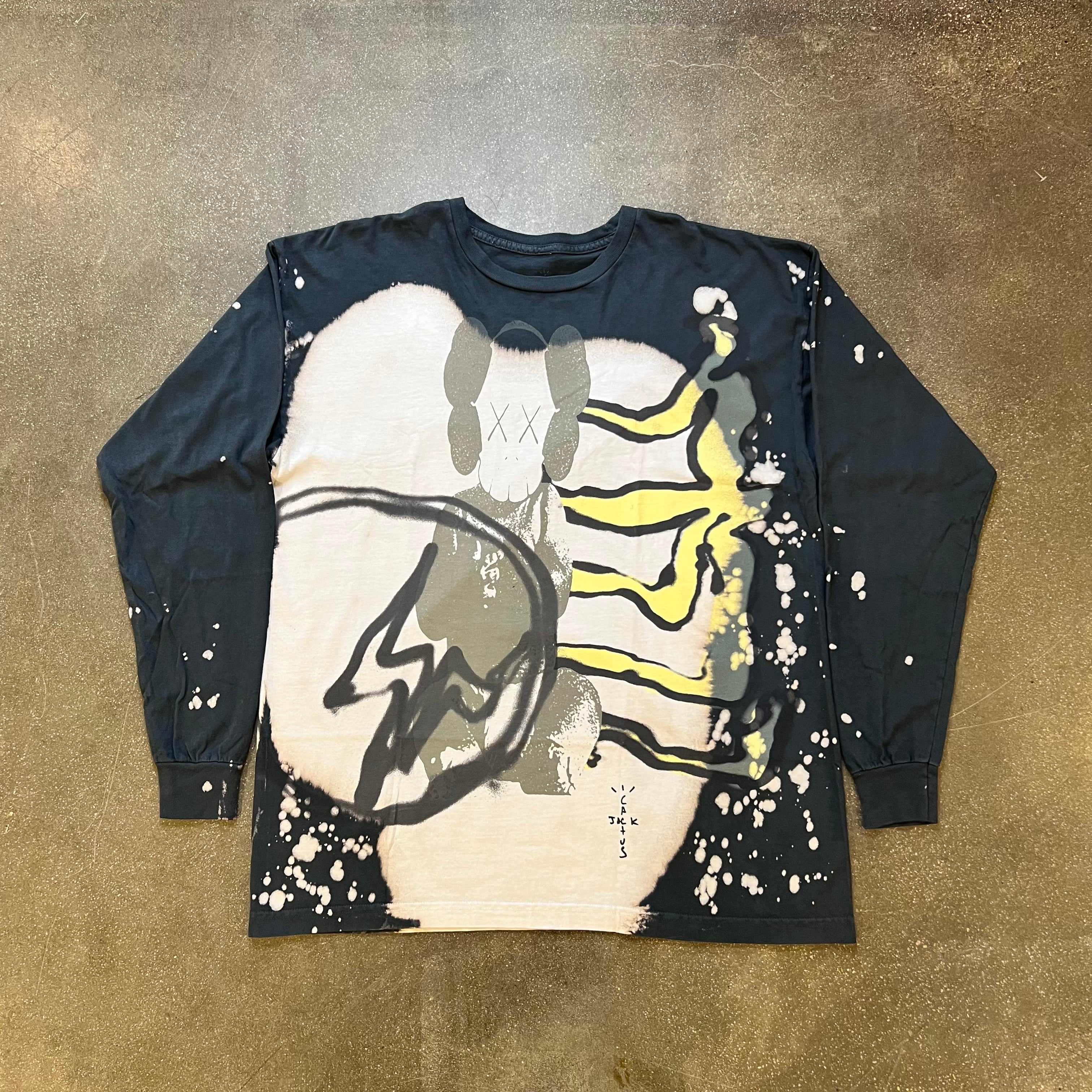 Travis Scott Cactus Jack + Kaws For Fragment L/S Tee – FABULOUS ...