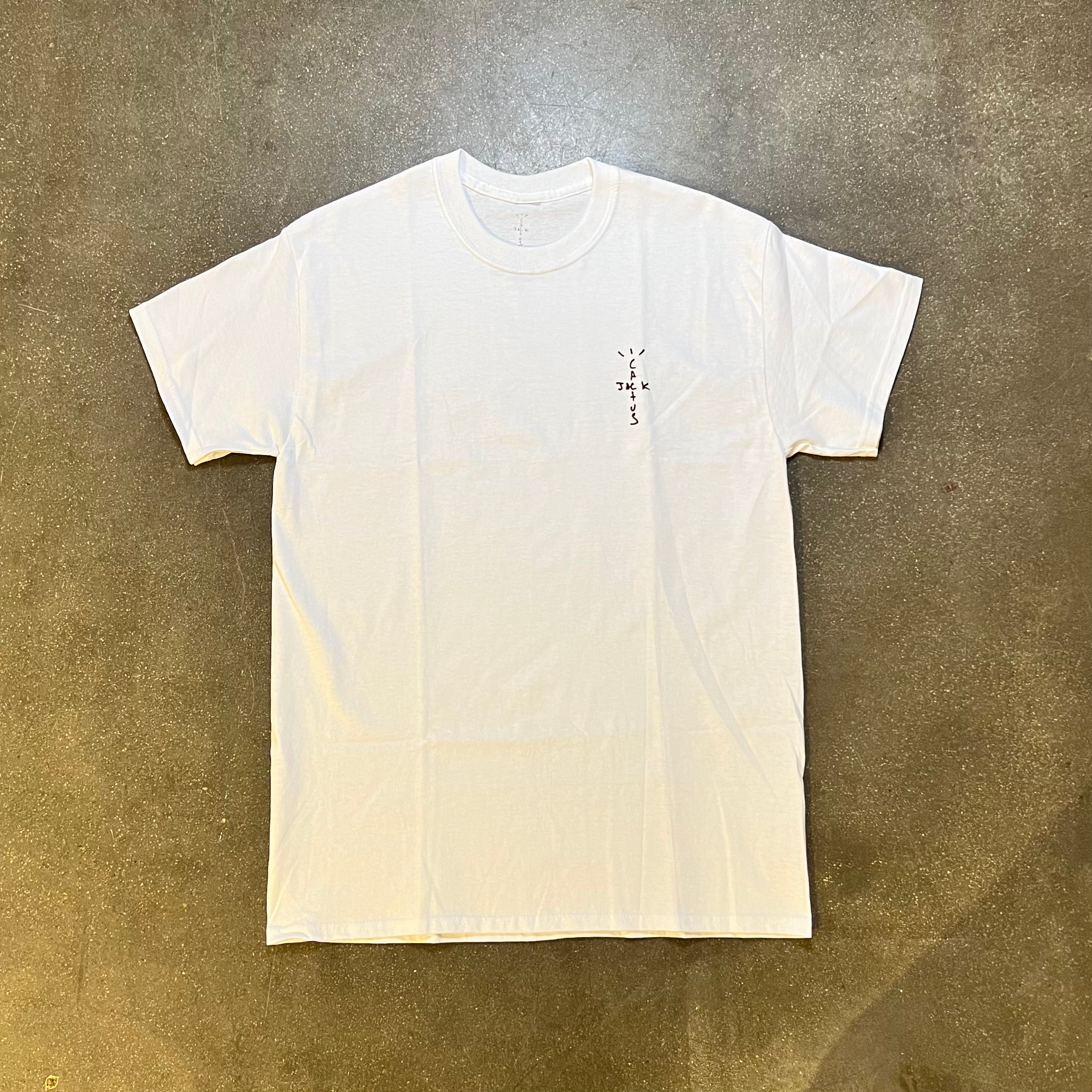 Travis Scott CJ T-Shirt White – FABULOUS CONSIGNMENT STORE